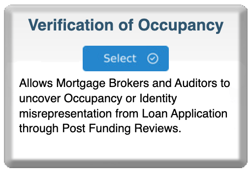 Consumer Requestor - Verification of Occupancy